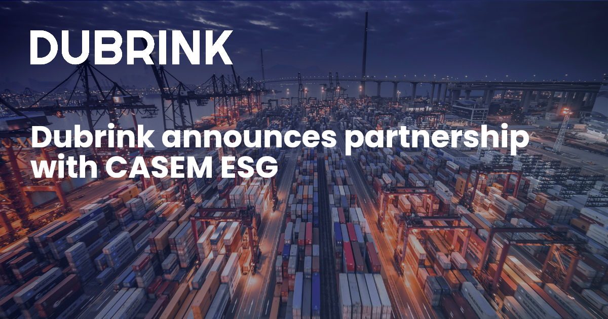 Dubrink announces partnership with CASEM ESG | Dubrink